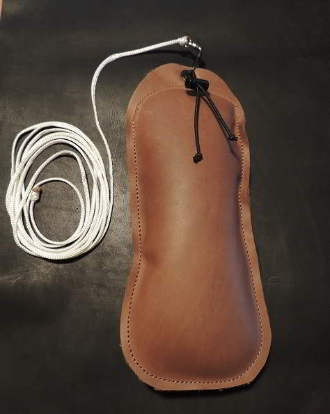 EAGLE AND LARGE HAWK LEATHER PADDED LURE - Mike's Falconry Supplies