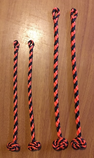 DACRON FIELD JESSES with small loop on end - Mike's Falconry Supplies