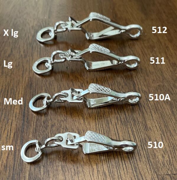 French Style Snaps, comes in four sizes - Mike's Falconry Supplies