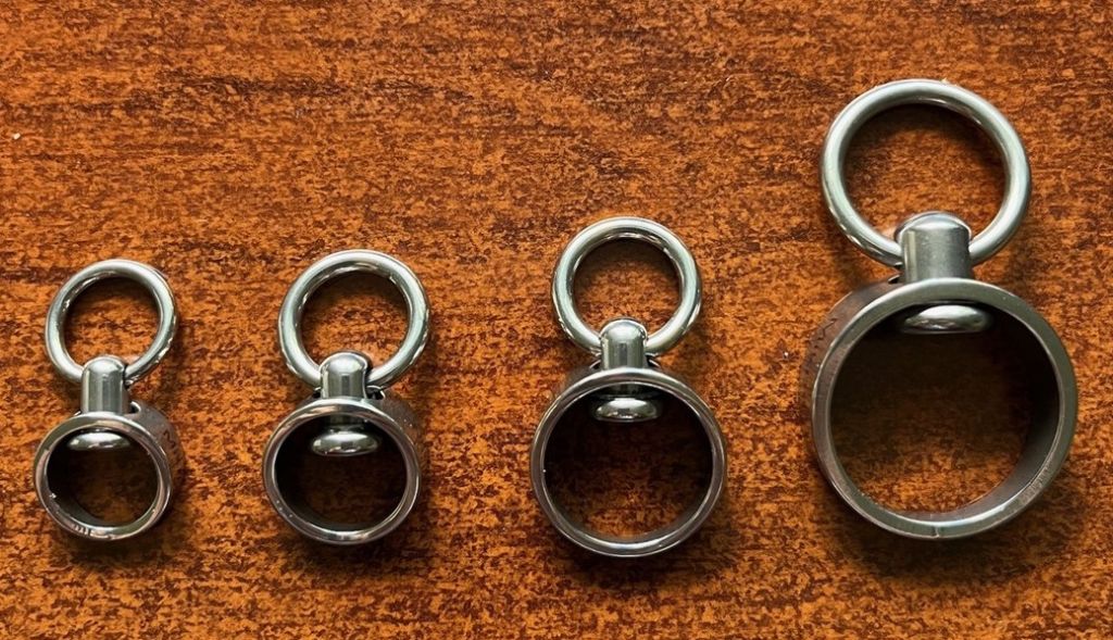 Mikes custom Figure Eight Stainless Steel Swivels - Mike's Falconry ...
